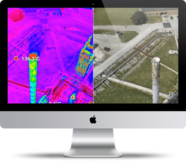 Drone Flare Stack Inspection Services - Recon Aerial